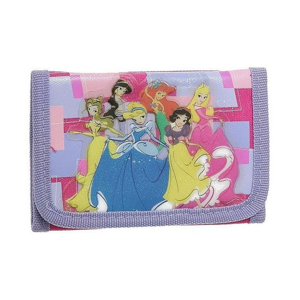 Trifold Wallet - Disney - Princess - 6 Princess Pink / Purple New 18444 ...
