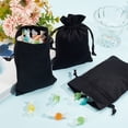12Pcs Velvet Cloth Drawstring Bags Jewelry Bags Christmas Party Wedding ...