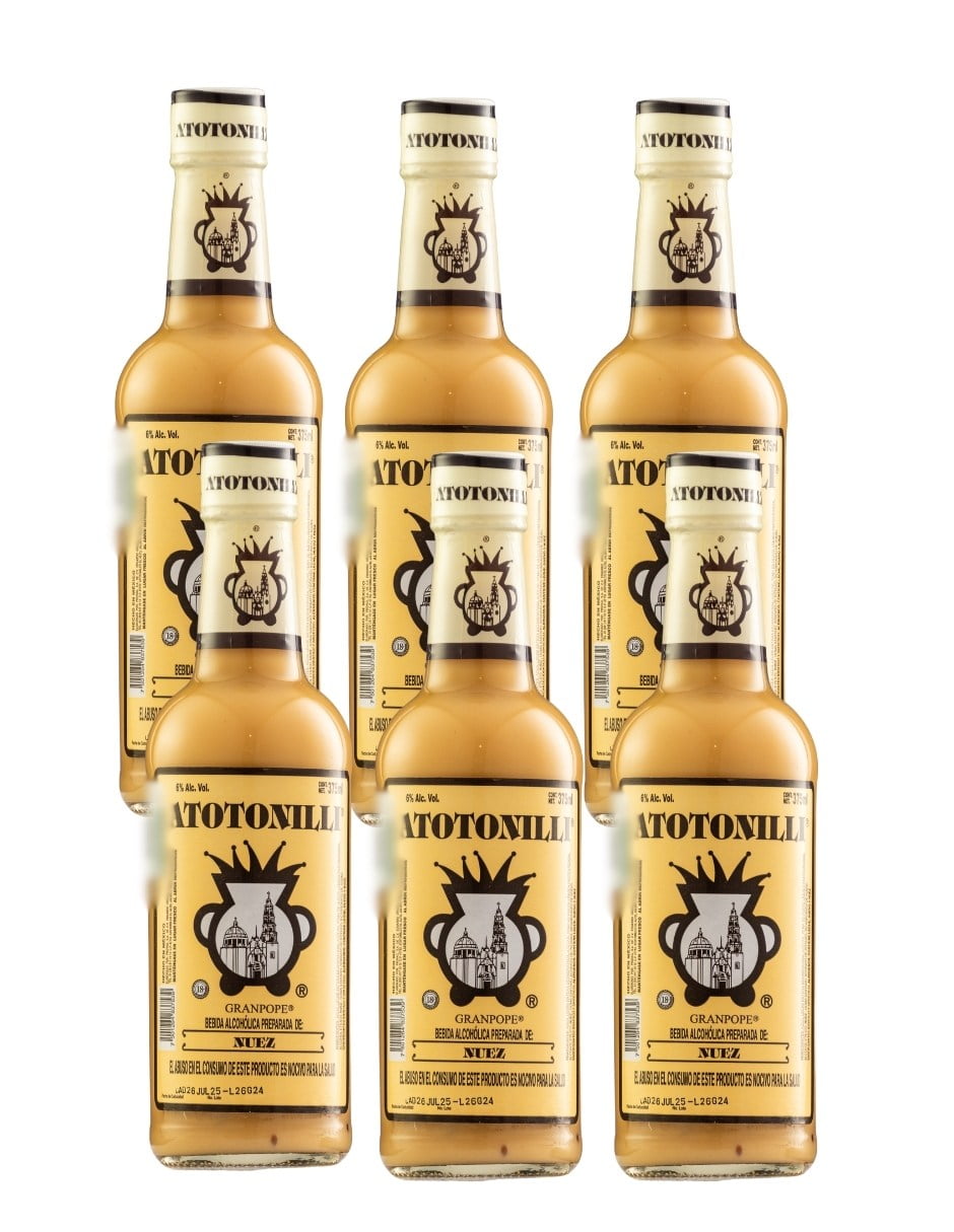 Six Pack Rompope Atotonilli Nuez 375 Ml Rompope | Walmart en línea