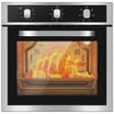 Magic Chef Kitchen Single Electric Wall Oven MCSWOE24S, 24in, 2.2 Cu ft ...