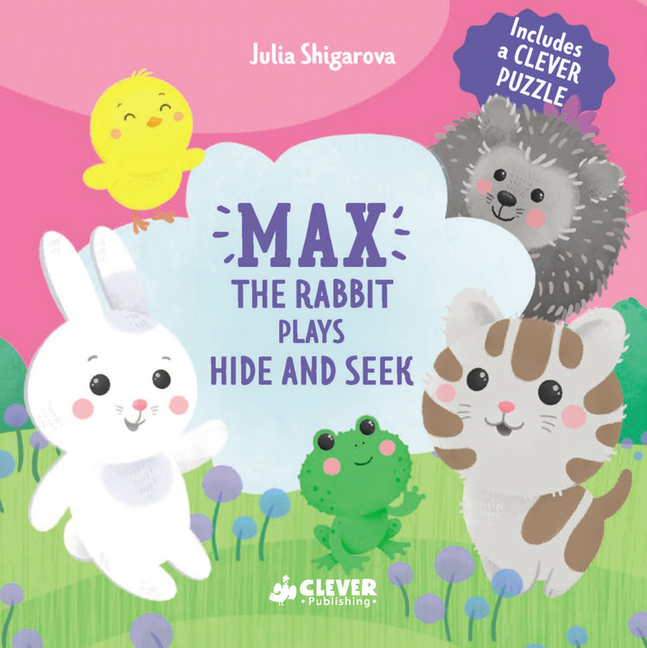 Clever Puzzle Books: Max the Rabbit Plays Hide and Seek : Includes a ...