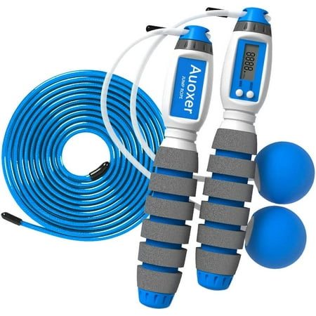 Auoxer Jump Rope, Electronic Counting Skipping Rope, Adjustable ...