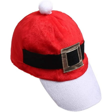 Santa Baseball Cap Novelty Christmas Hat Funny Party Hat Holiday ...