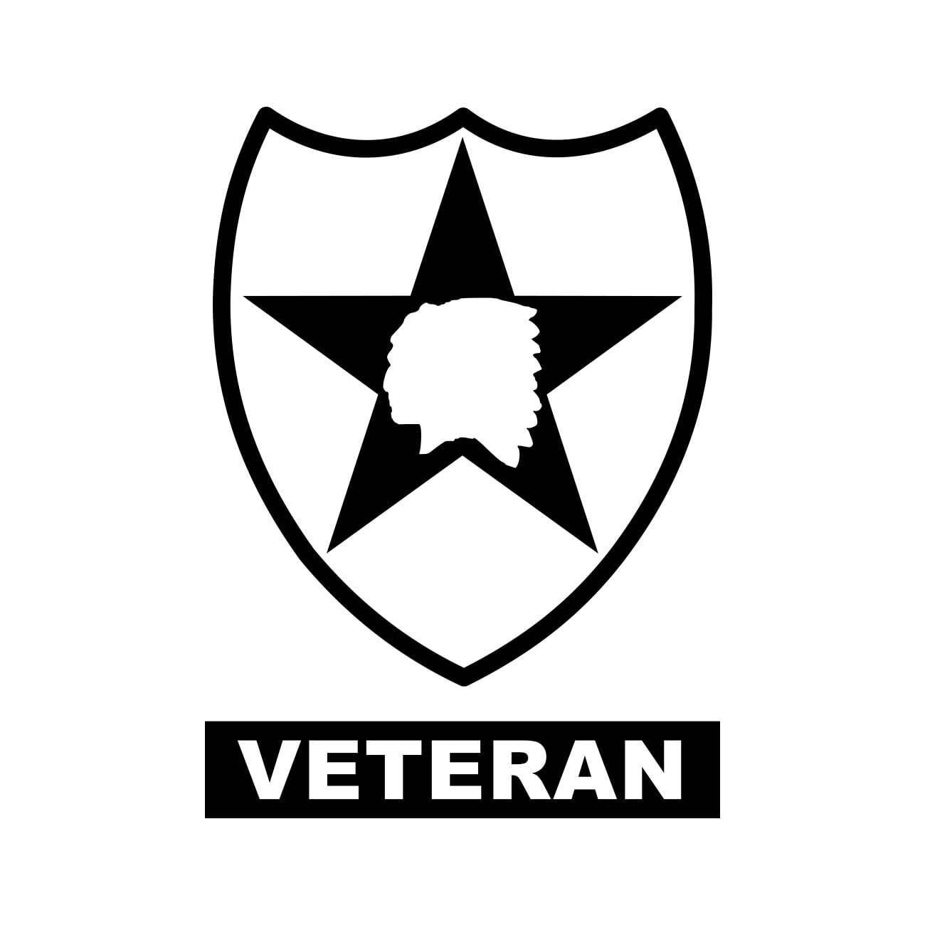 2nd Infantry Division Veteran Sticker Decal Die Cut - Self Adhesive ...