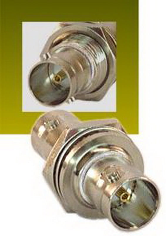 IEC BNCF-F-MTI-75 BNC Female to Female Bulkhead Coax Connector Isolated ...