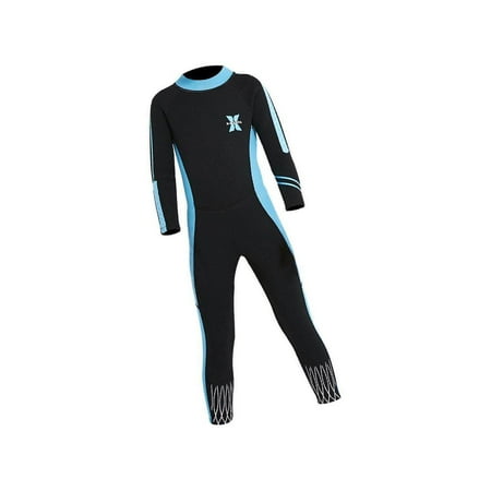 Girls Diving Wetsuit One-piece Child Scuba Dive Kids One-piece Swimwear ...