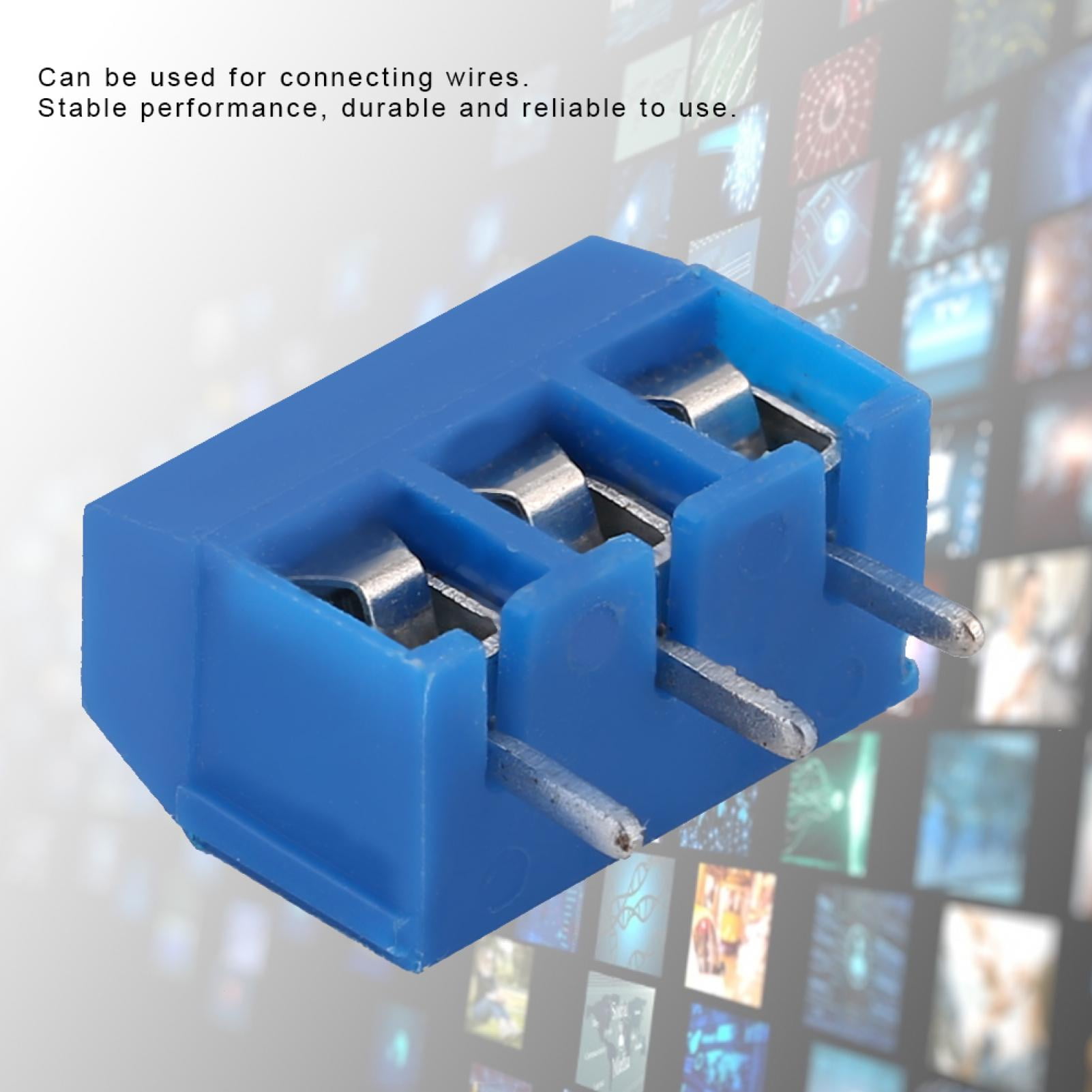 Bloque de terminales de paso, 1 pieza Bloque de terminales de panel de ...