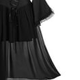 Womens Medieval Renaissance Costume Long Sleeve Cold Shoulder