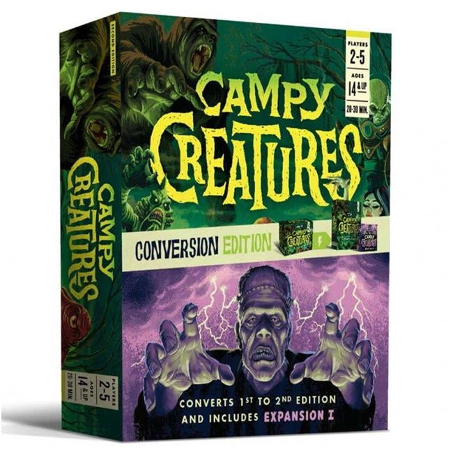 Keymaster Campy Creatures Card Game: 2nd Edition - Conversion Edition ...
