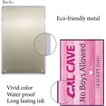 1pc Vintage Metal Tin Sign Wall Decor for Bars Restaurants Cafes Pubs ...
