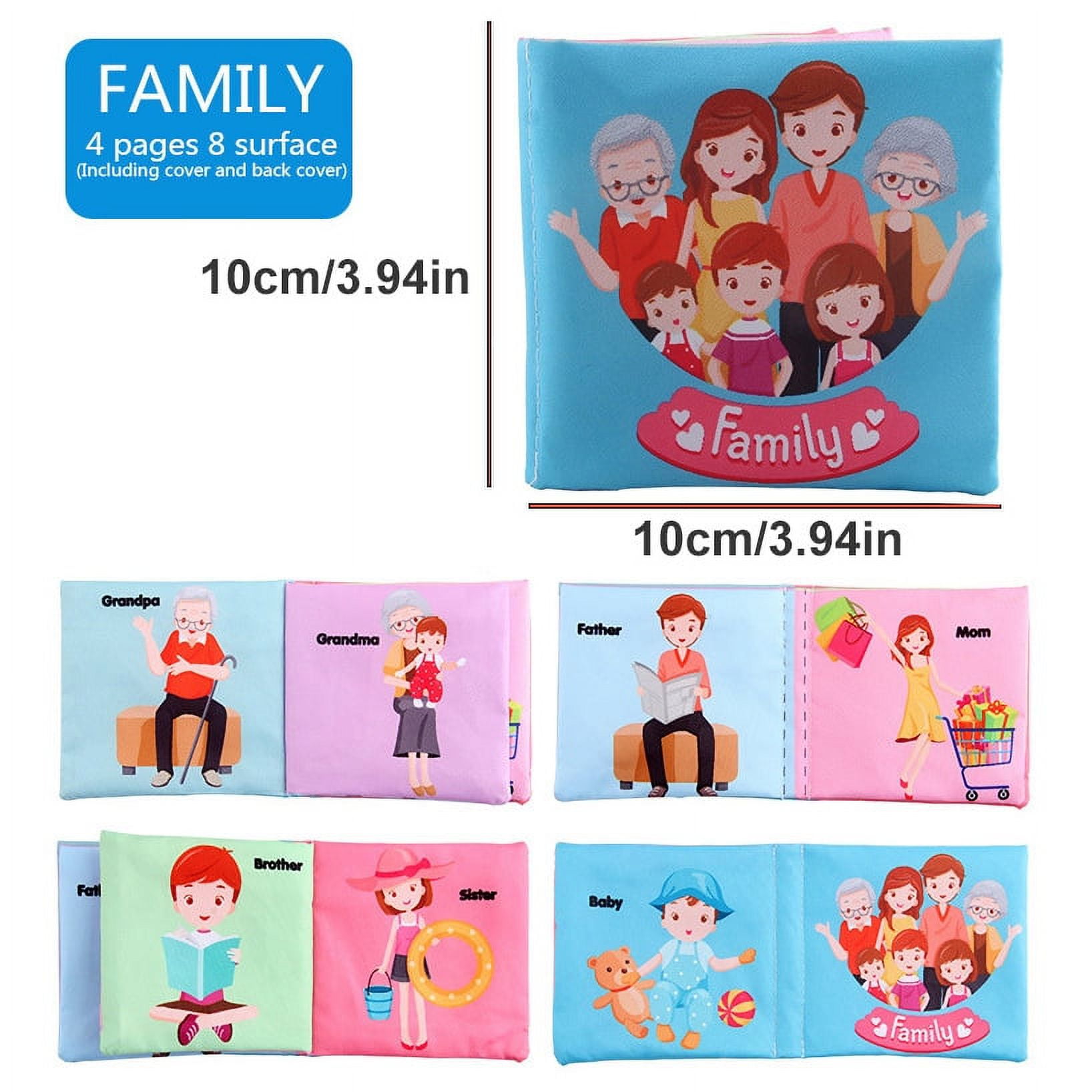 Baby Cloth Books Enlightenment Early Educational Toys, Kids Fruits ...