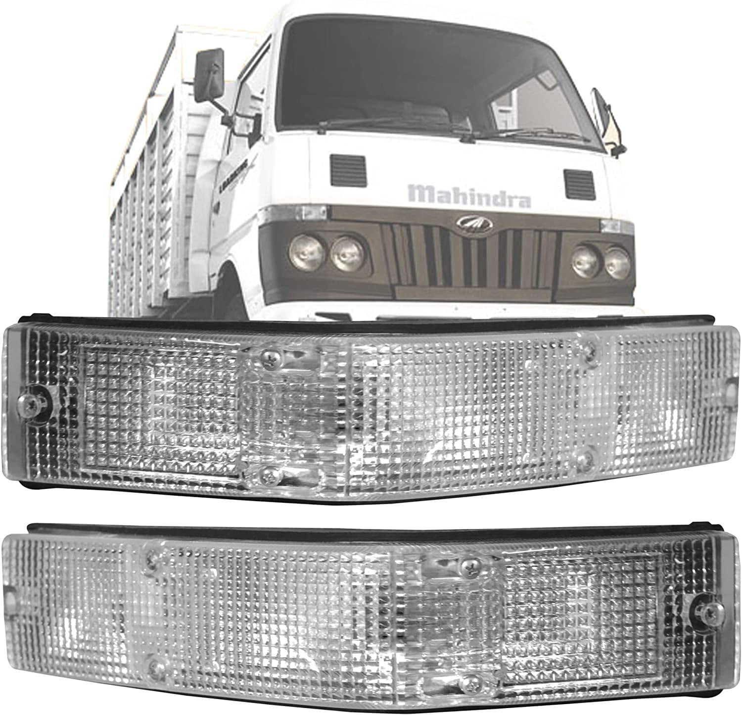 APSMOTIV High Visibility 2x Side Indicator Lamp Flasher Light Corner ...