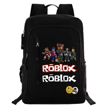Cartoon Roblox Backpack Travel Outdoor Daypack Casual School Bag ...