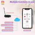 360 Photo Booth Machine with Ring Light Selfie Holder Camera Stand, APP ...