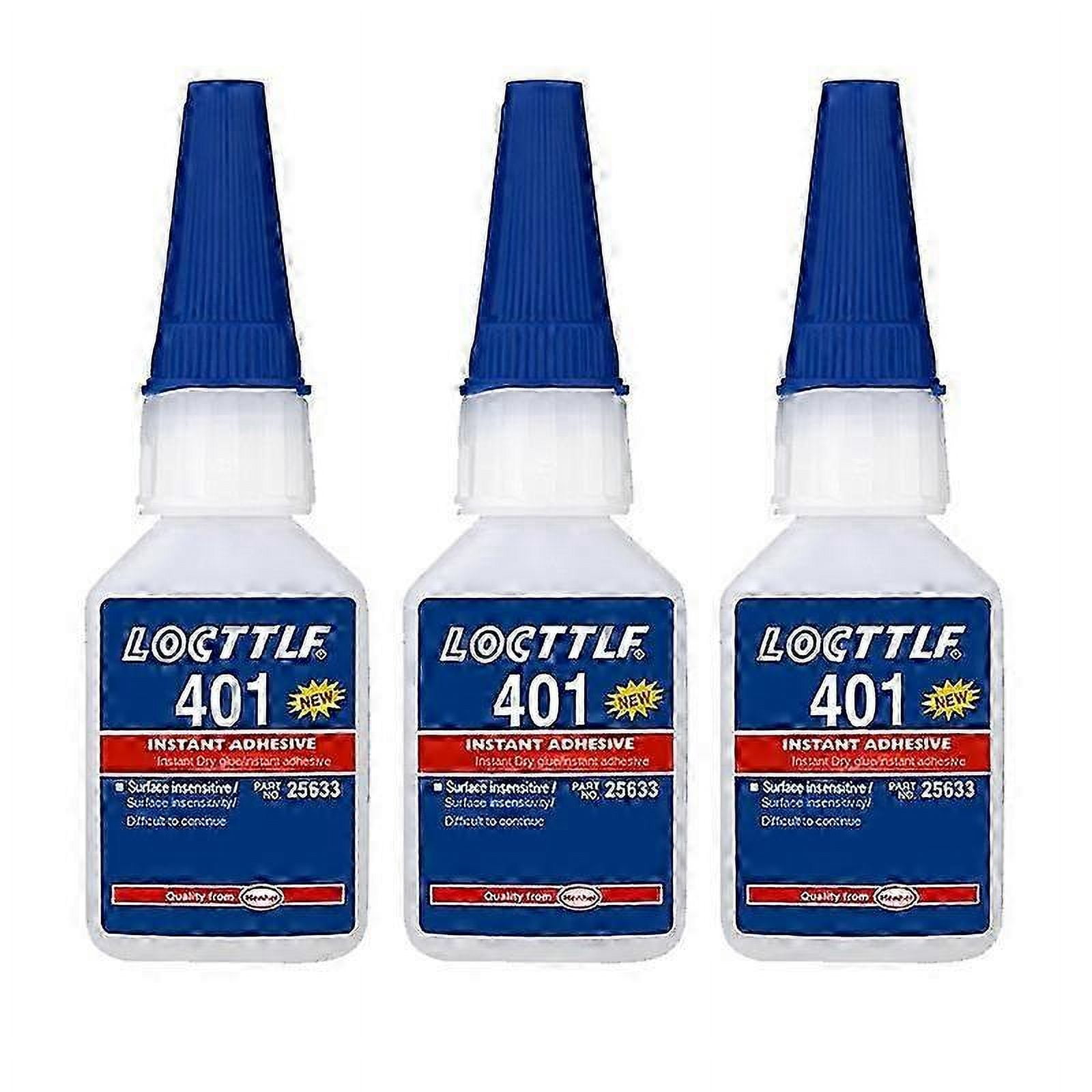 Loctite 401 - Adhesivo instantáneo rápido (botella de 20 ml), 3 ...