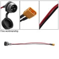 Light Weight 3 Pin Female Plug Charging Ports Electric Scooter Power ...