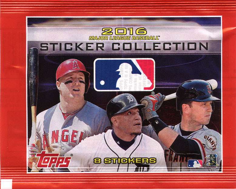2016 MLB Sticker Collection Pack - Walmart.com