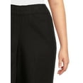 Just My Size Women's Plus Size Linen Blend Wide Leg Pull On Pants, 29 ...