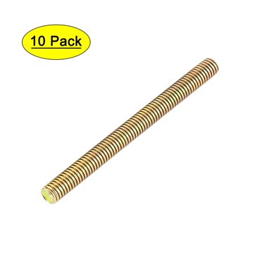 Uxcell 5Pack M6 x 110mm Fully Threaded Rod Right Hand Threads, 1 Thread ...