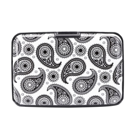 Jasmine Zebra Bank Card Holder RFID Aluminum Wallet Fashion Card ...
