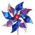 Way To Celebrate Patriotic Small Pinwheel, Red White Blue, 14.5 inches ...