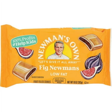 Newman's Own Organics Fig Newmans Fruit Filled Cookies, 10.0 OZ ...