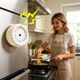 Beforeyayn Mechanical Timer For Kitchen, Magnetic Back Visual Countdown ...
