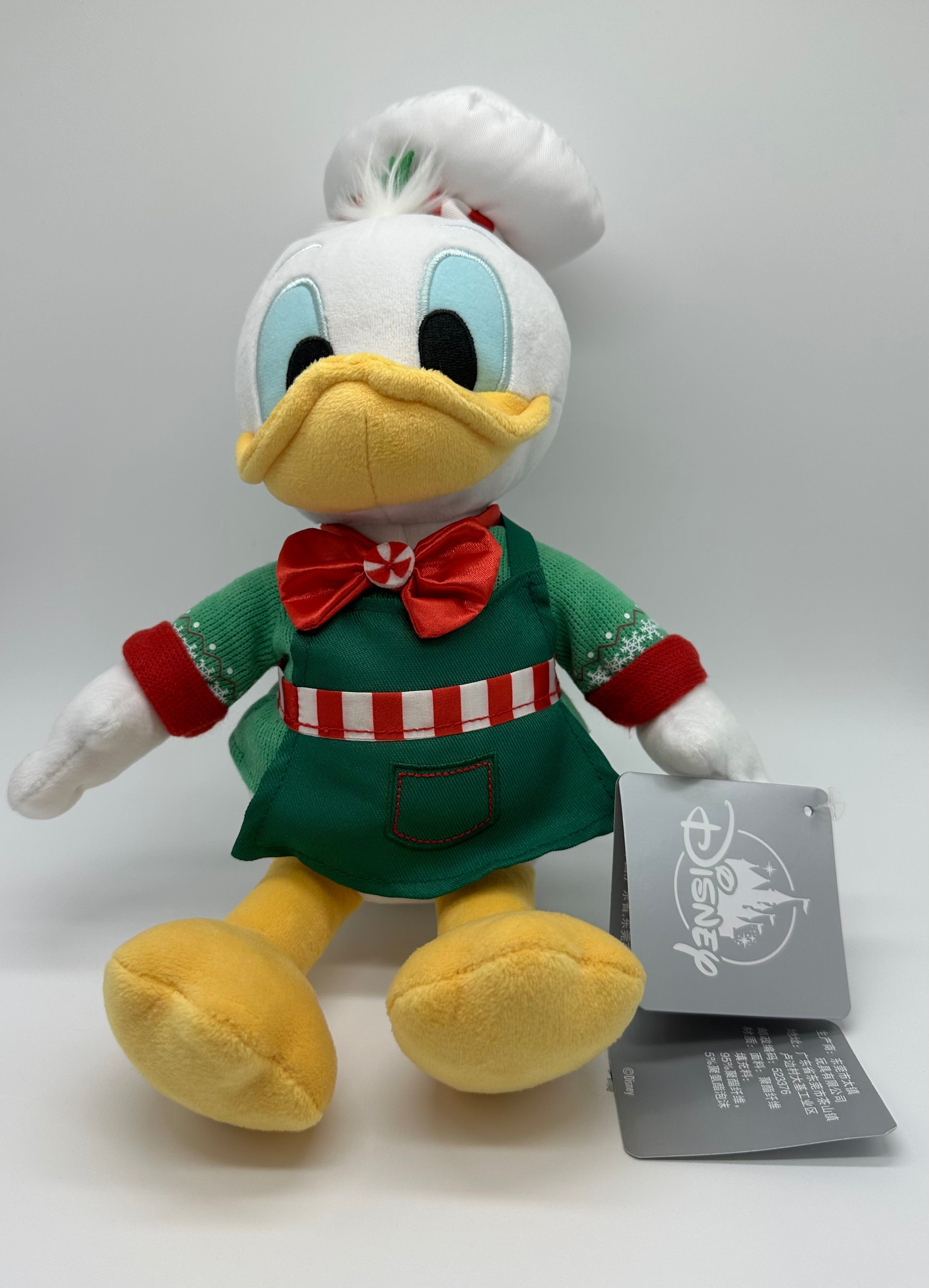 Disney Authentic Shanghai Resort Christmas Donald Chef Plush New with ...