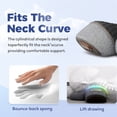 English-Style Cervical Neck Pillow with Heat, Vibration & Traction ...