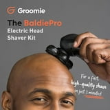 Groomie BaldiePro Handheld Cordless Electric Head Shaver Kit for Bald ...