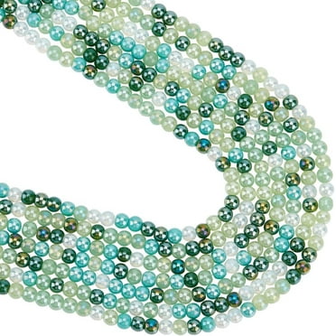 Tizuqe 100pcs 10mm Colorful Rhinestones Beads Round Diamond Bead for ...