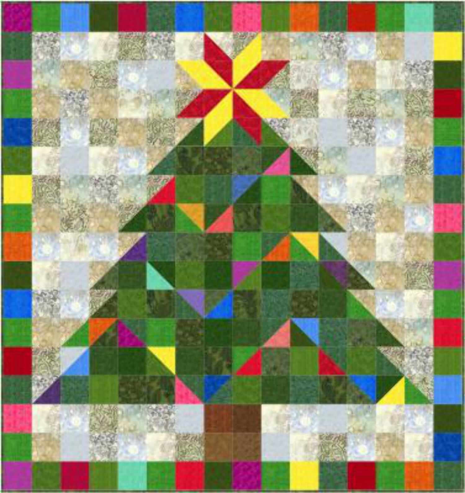 Playful Garland Quilt Pattern - Walmart.com