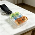 Keyboard Fidget Toy Keychain, 6-Key Mechanical Click Sensory Toy for ...