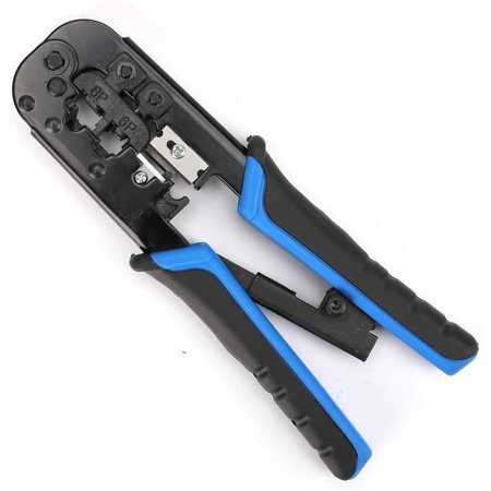 Crimper Plier Ethernet Cable Crimping Tools RJ45 RJ11 Electrician Plier ...