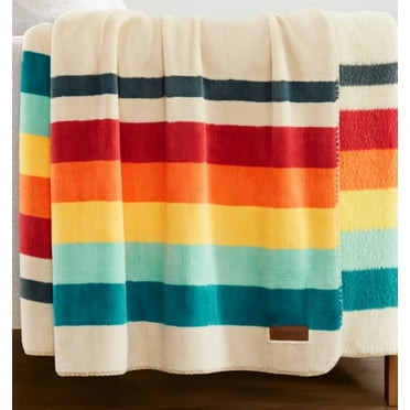 Pendleton Ultra Soft Plush Throw - Birch Tree - Walmart.com