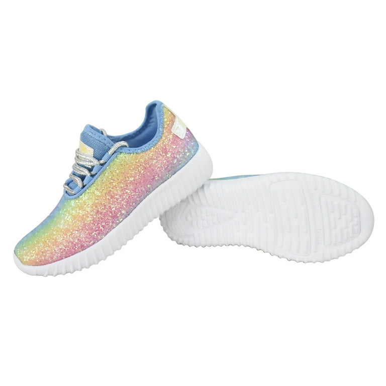Rainbow Glitter Shoes