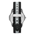 George Men's Watch, Gunmetal Case, Black Dial, Vegan Leather Canvas ...