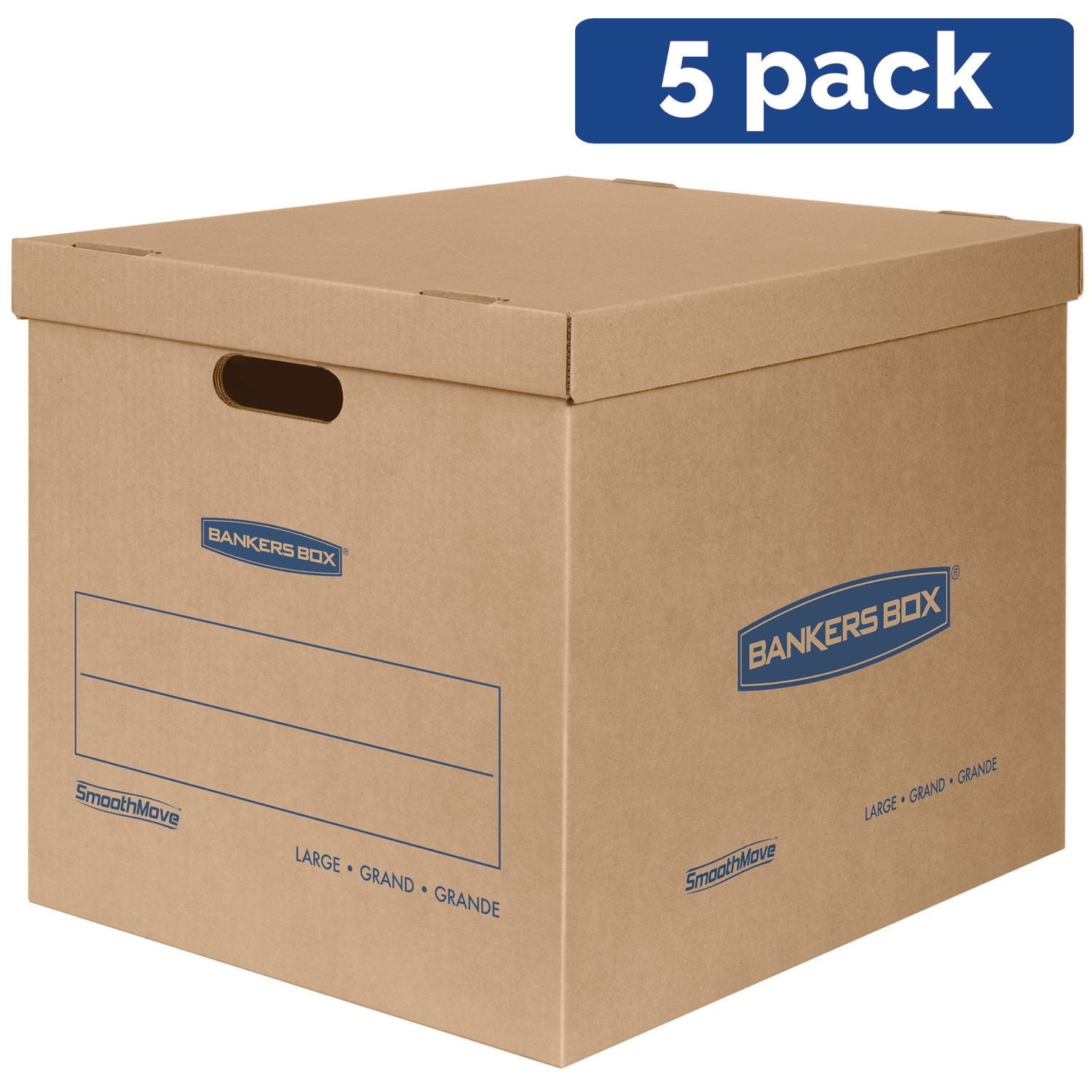 Click here for Bankers Box Smoothmove Classic Moving Boxes - Larg... prices