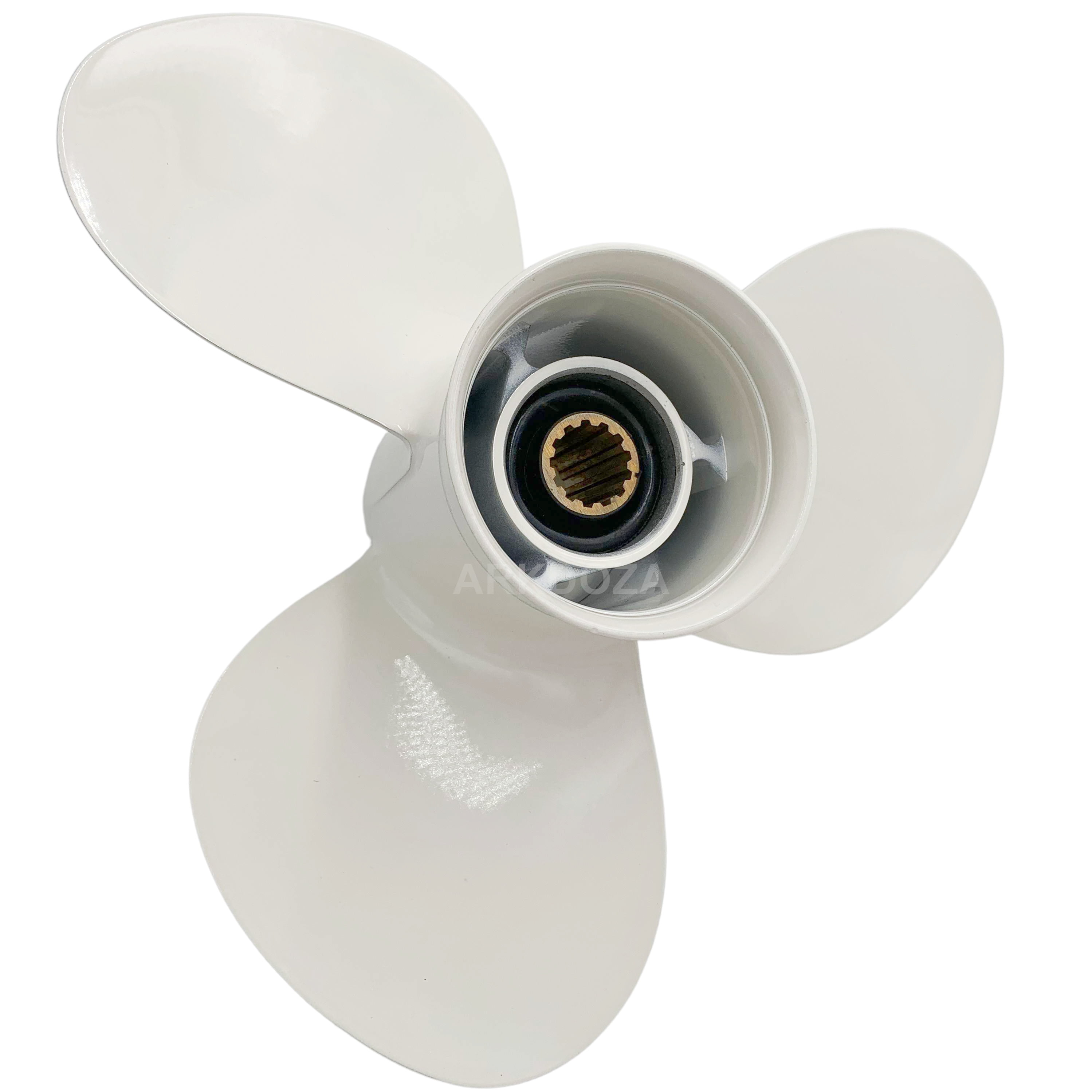 Propeller 11 1/8x14 for Yamaha Outboard 40-55HP Aluminum 13 Tooth OEM ...
