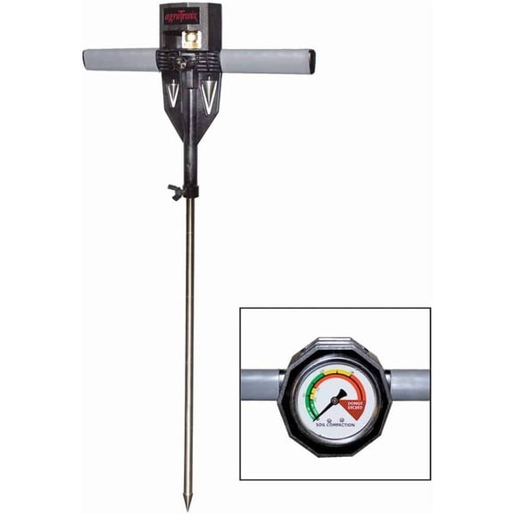 "Varomorus 21"" Stainless Steel Soil Sampler Probe, T-Style Handle ...