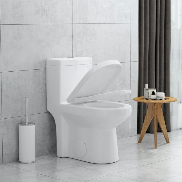 HOROW HWMT-8733 Small Toilet 25" Long x 13.4" Wide x 28.4" High One ...