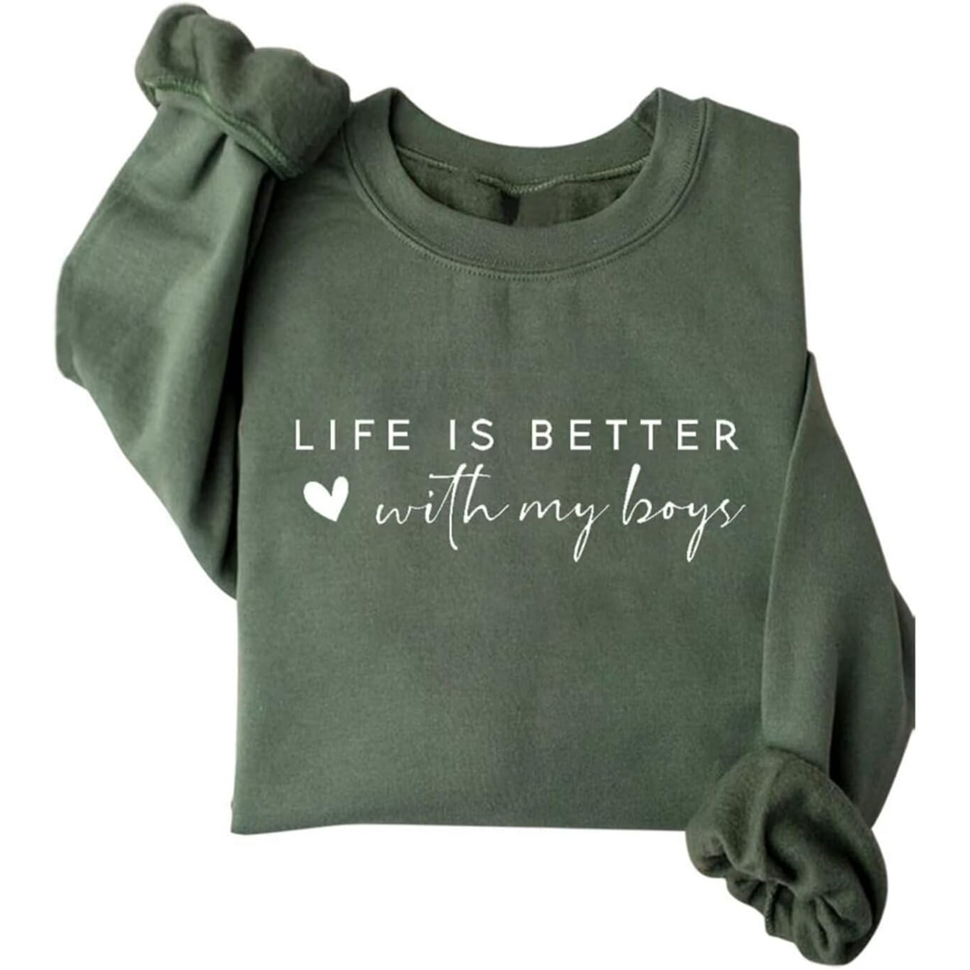 Click here for Unbranded Johapu Womens Mama Sweatshirt Life Is Be... prices