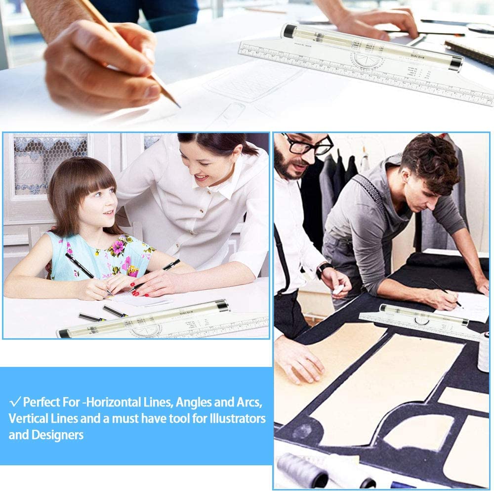 Regla de rodadura paralela 30 cm Regla de rodadura paralela profesional ...