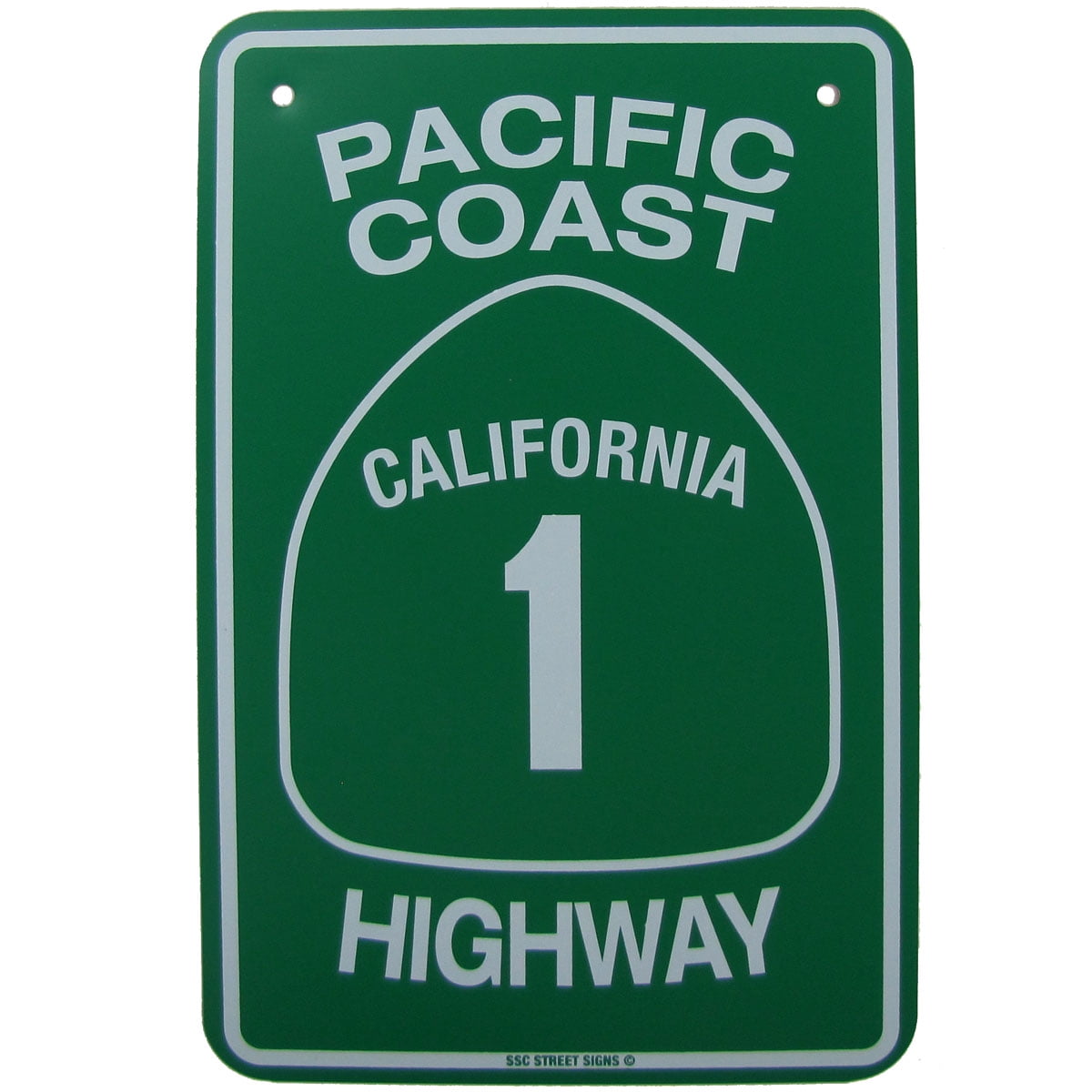 Metal PCH California Highway 1 US/CA Street Sign Bar/Pub/Garage/Shop ...