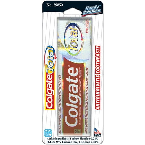 Handy Solutions Colgate Total Toothpaste, .75-Ounce Packages - Walmart.com