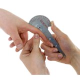 Baseline plastic finger goniometer joint angle and range of motion ...
