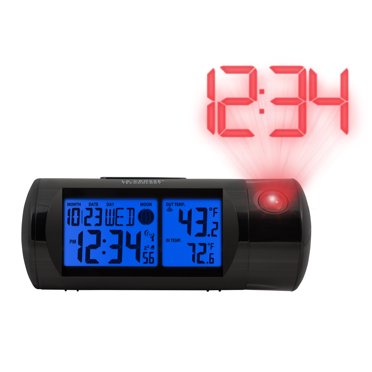 LCD PROJECTION ALARM CLOCK - Walmart.com
