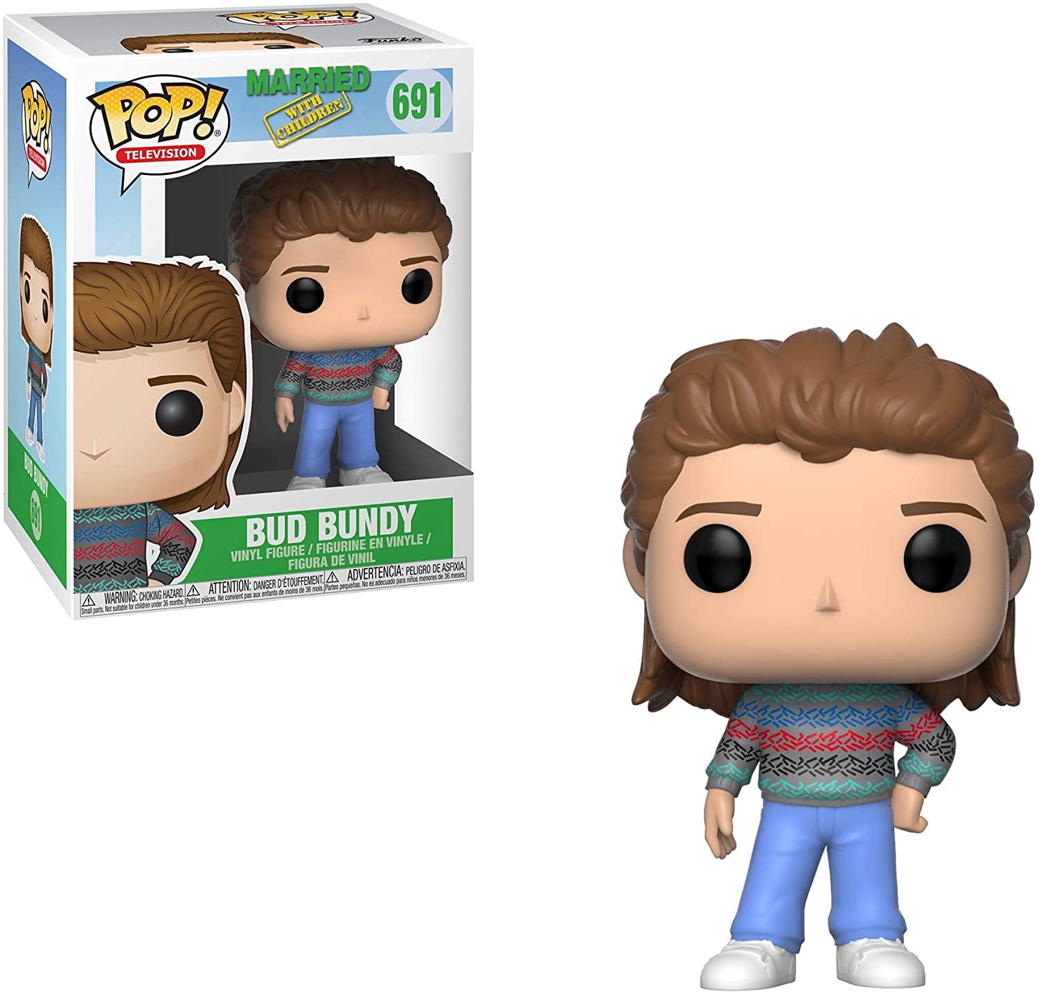 Figura Coleccionable Funko Pop Television Casado con hijos Bud Multicolor | Bodega Aurrera en línea