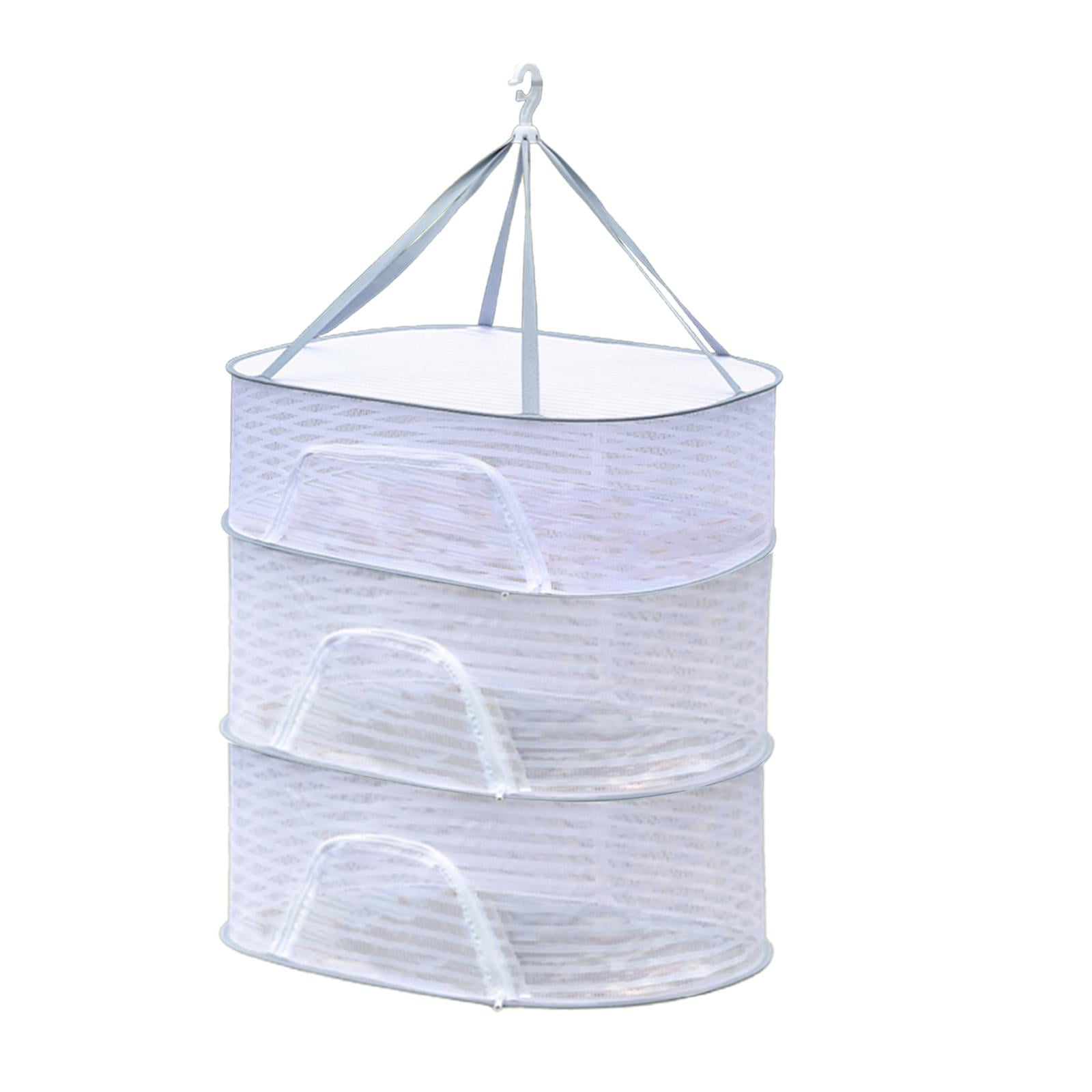 Fish Drying Racks Versatile Foldable with Hanging Hook Sweater Drying ...