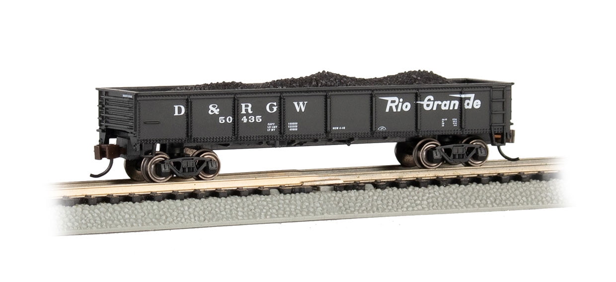 Bachmann 17254 N Scale 40' Steel Gondola with Load - Ready to Run ...